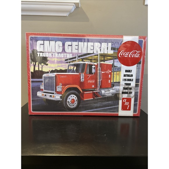 Amt | Toys | Amt Round 2 Amt1796 Gmc General Truck Tractor Kit Coca ...